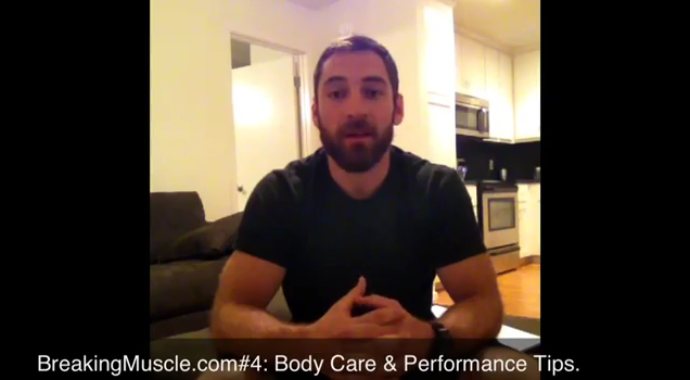 Athlete Journal: Travis Holley, Entry 4 - 4/25/12 - Breaking Muscle