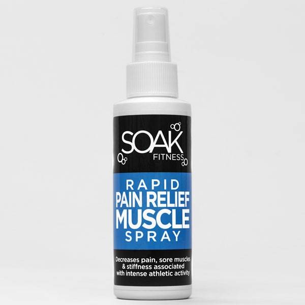 Product Review: The Soak Rapid Pain Relief Muscle Spray - Breaking Muscle