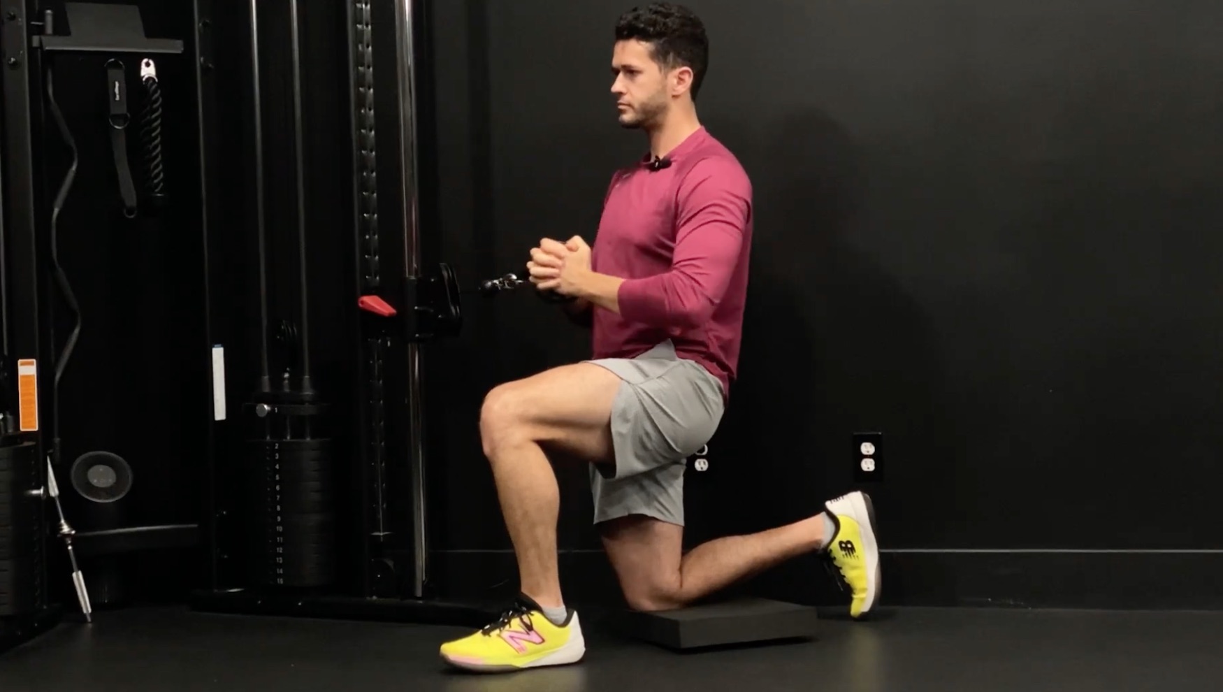 Do the Half-Kneeling Pallof Press for Core Power and Full-Physique ...